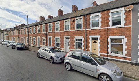 3 bed terraced house to rent in Spring Gardens Terrace, Cardiff CF24, £ ...