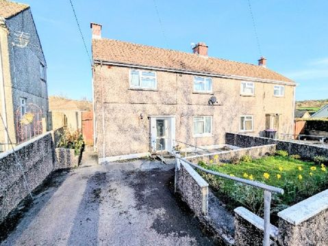 Bron Yr Ynn, Drefach, Llanelli, Carmarthenshire. SA14, 2 bed semi ...