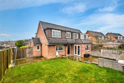4 bed semi-detached house for sale in Acaster Drive, Garforth, Leeds ...