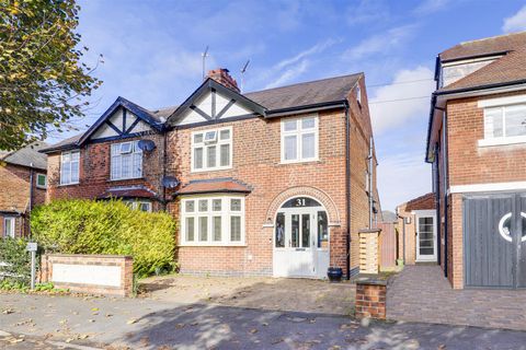 Violet Road, West Bridgford, Nottinghamshire NG2, 4 bed semi-detached ...