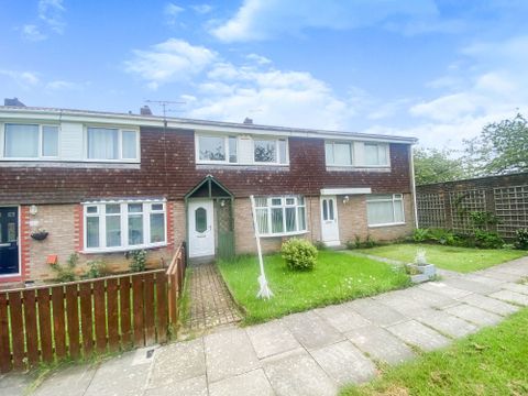 3 bed terraced house for sale in Cairnsmore Close, Cramlington NE23, £ ...