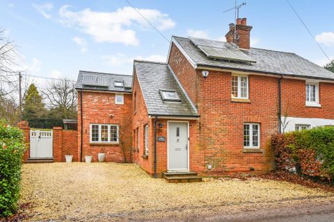 4 bed semi-detached house for sale in Dummer Road, Axford, Basingstoke ...
