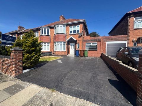 Coast Road, Cochrane Park NE7, 3 bed semi-detached house for sale, £ ...