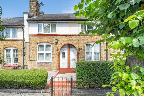 2 bed terraced house for sale in Lessingham Avenue, Tooting, London ...