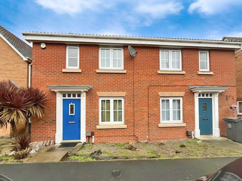 3 bed semi-detached house to rent in Birkby Close, Hamilton, Leicester ...