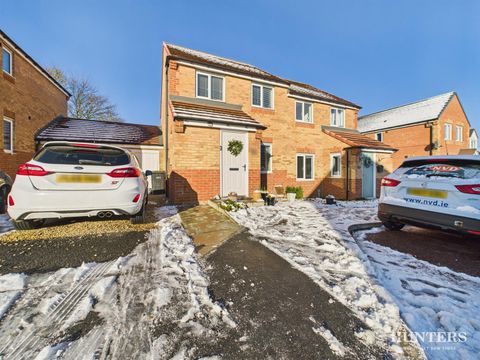 Dewhirst Close, Leadgate, Consett DH8, 3 bed semi-detached house for ...