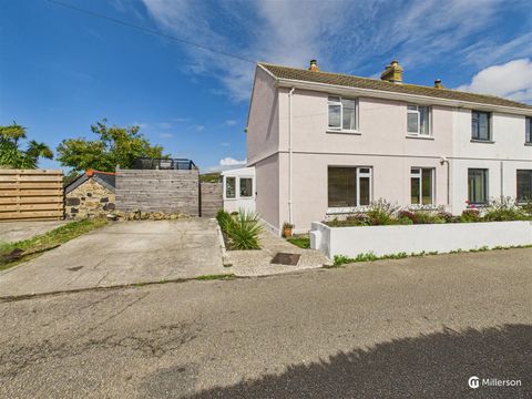 Ventonleague Hill, Hayle TR27, 3 bed semi-detached house for sale, £ ...