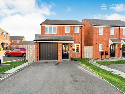 3 bed detached house for sale in Penelope Grove, Cardea, Peterborough ...