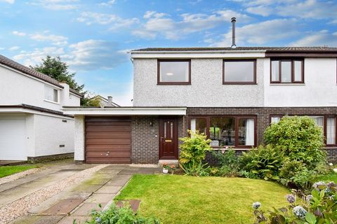 3 bed semi-detached house for sale in Cedar Road, Banknock, Bonnybridge ...