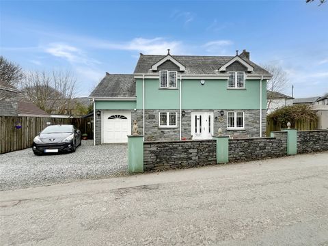 3 bed detached house for sale in Tremodrett Road, Roche, St. Austell ...