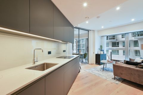 1 bed flat to rent in Koa House, 15 Electric Boulevard, London SW11, £4,333 pcm - Zoopla