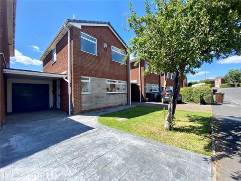 3 bed link detached house to rent in Partridge Way, Chadderton, Oldham ...