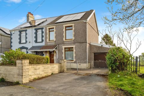 3 bed semi-detached house for sale in Dan Y Twyn, Tirdeunaw, Swansea ...