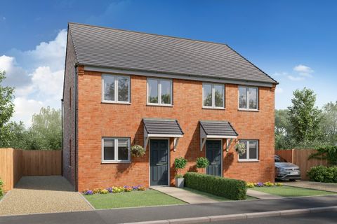"Tyrone" at Broad Lane, South Elmsall, Pontefract WF9, New home, 3 bed ...