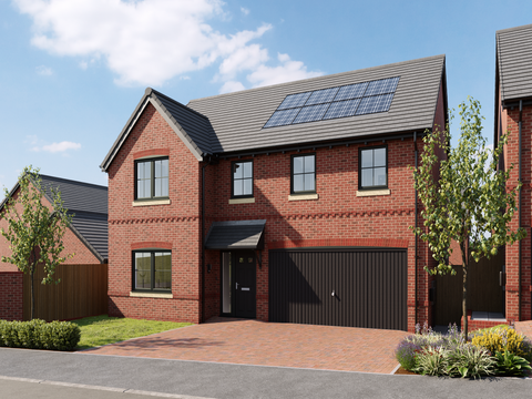 New home, 5 bed detached house for sale in "The Broadhaven" at Hart ...