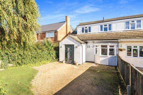 3 bed semi-detached house for sale in Eythrope Road, Stone, Aylesbury ...
