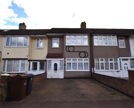 4 bed terraced house for sale in Western Avenue, Dagenham, Essex RM10 ...