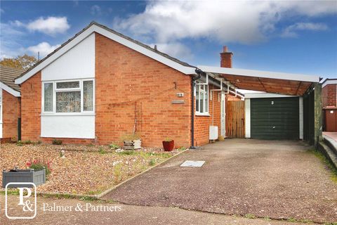 Springfield Road, Lower Somersham, Ipswich, Suffolk IP8, 2 bed bungalow ...