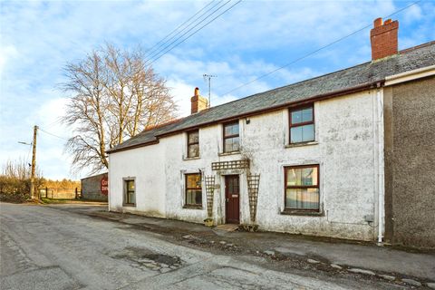 4 bed semi-detached house for sale in Ffair Rhos, Ystrad Meurig ...