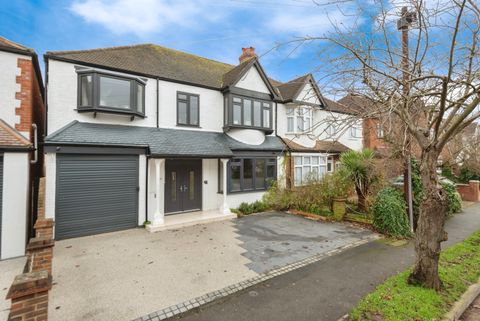 4 bed semi-detached house for sale in Grandison Road, Worcester Park ...