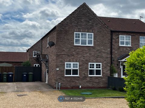 3 bed semi-detached house to rent in Back Road, Murrow, Wisbech PE13, £ ...
