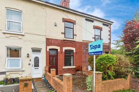 3 bed terraced house for sale in Church Grove, Braithwell, Rotherham ...