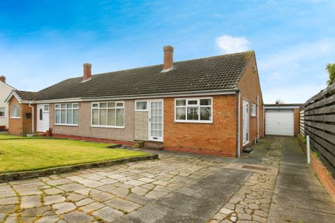 3 bed semi-detached bungalow for sale in Witham Grove, Hartlepool TS25 ...