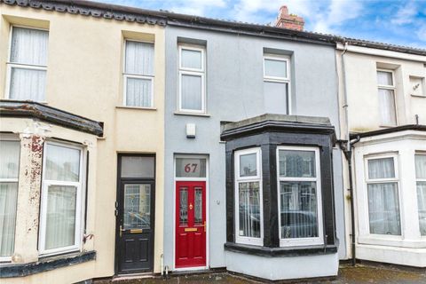 Ribble Road, Blackpool, Lancashire FY1, 4 bed terraced house for sale ...