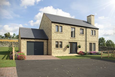 Copperas Corner, Denholme, Bradford BD13, New home, 5 bed detached ...