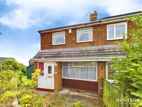 Pixley Dell, Consett DH8, 3 bed semi-detached house for sale, £90,000 ...