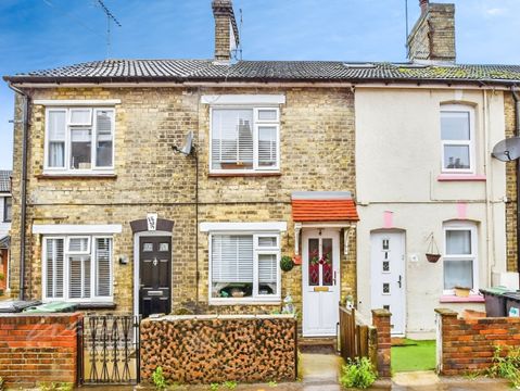 2 bed terraced house to rent in High Street, Wouldham, Rochester ME1, £ ...