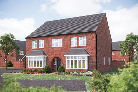 New home, 5 bed detached house for sale in "The Oak" at Stansfield ...