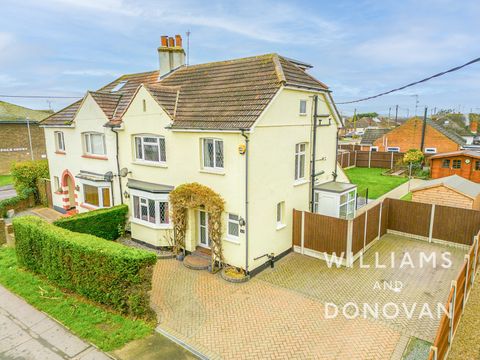 4 bed semi-detached house for sale in Ashingdon Road, Ashingdon ...