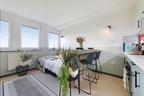 Studio to rent in UNCLE Stockwell, Courland Grove, Stockwell SW8, £ ...