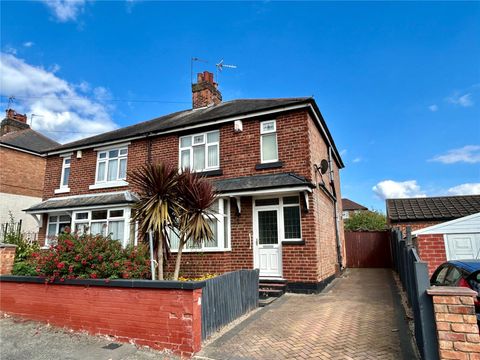 3 bed semi-detached house for sale in Rosedale Road, Nottingham ...