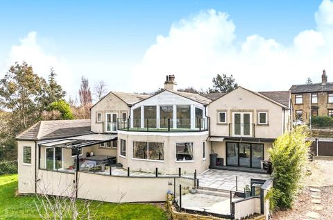5 bed detached house for sale in Lower Edge Road, Elland, West ...