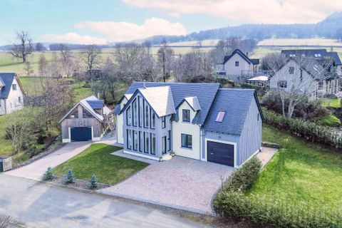 New home, 4 bed detached house for sale in Old Crieff Road, Aberfeldy ...