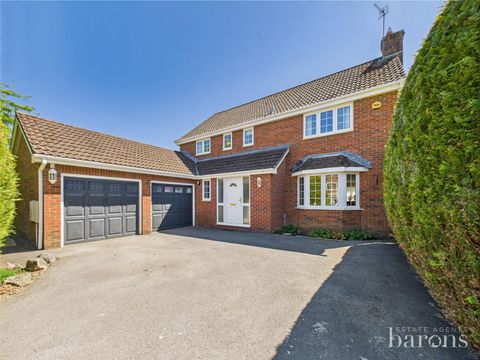 Moorhams Avenue, Hatch Warren, Basingstoke RG22, 4 bed detached house ...
