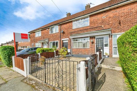 2 bed terraced house for sale in Marsh Road, Little Hulton, Manchester ...