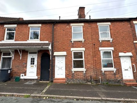 2 bed terraced house to rent in Shaw Street, Newcastle-Under-Lyme ST5 ...