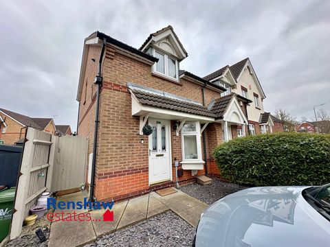 2 bed town house to rent in Brookfield Way, Heanor, Derbyshire DE75, £ ...