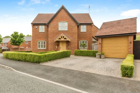 Pastures Drive, Wychwood Village, Crewe CW2, 4 bed detached house for ...