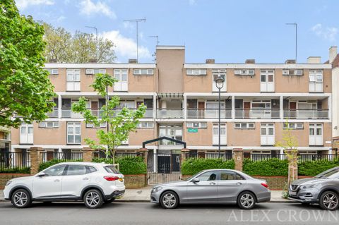 3 bed flat for sale in Hadstock House, Ossulston Street, Kings Cross ...