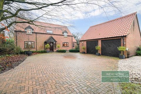 Guildford Lane, Brant Broughton, Lincoln LN5, 3 bed detached house for ...