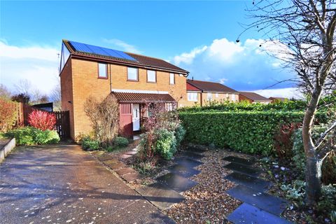 2 bed semi-detached house for sale in Veryan Place, Fishermead, Milton ...