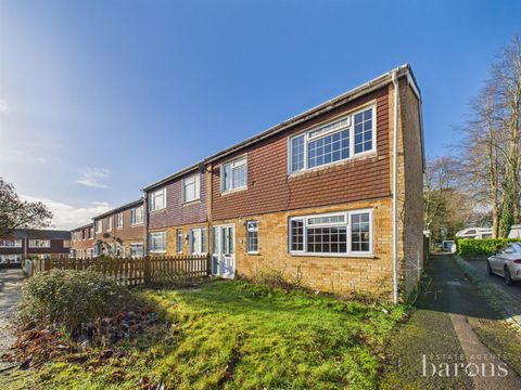 Harlech Close, Basingstoke RG23, 3 bed end terrace house for sale, £ ...
