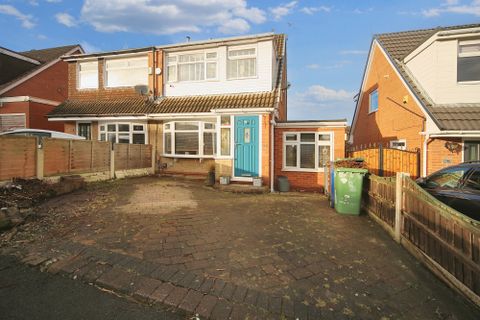 3 bed semi-detached house for sale in Dunscore Road, Wigan WN3, £ ...