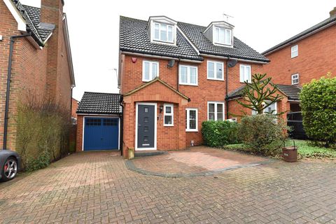 3 bed semi-detached house for sale in Great Ashby Way, Stevenage SG1, £ ...
