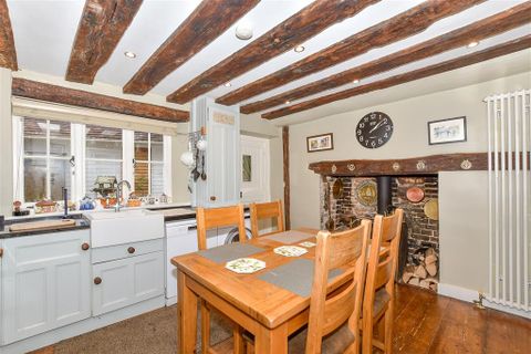 4 bed end terrace house for sale in The Square, Lenham, Maidstone, Kent ...