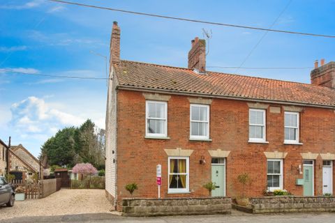 2 bed end terrace house for sale in West End, Northwold, Thetford IP26 ...